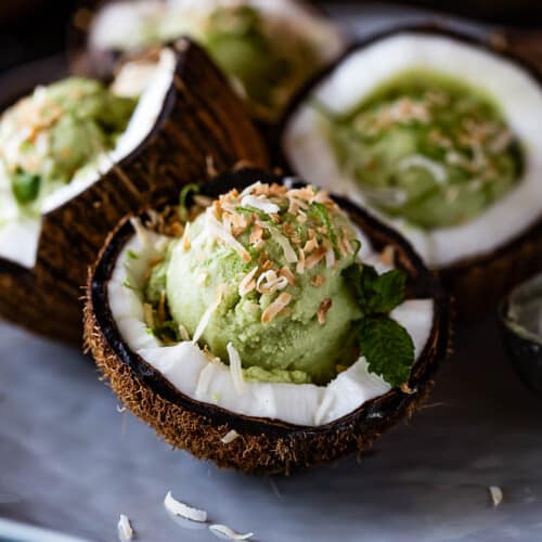 Avocado Ice Cream (Vegan No Churn Recipe) - Foolproof Living