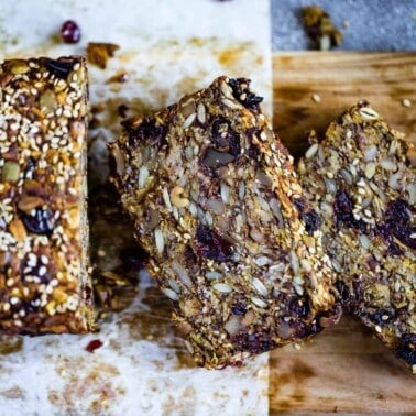 Nut and Seed Bread (Vegan,GF, Paleo & w/ Keto Option) - Foolproof Living