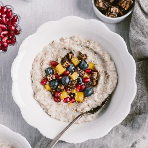 Overnight Slow Cooker Steel Cut Oats - Foolproof Living