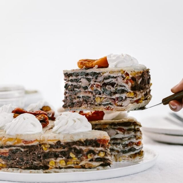 Chicken Quesadilla Cake - Foolproof Living