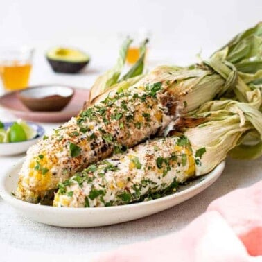 Easy Mexican Street Corn (Elotes) Recipe - Made 2 Ways