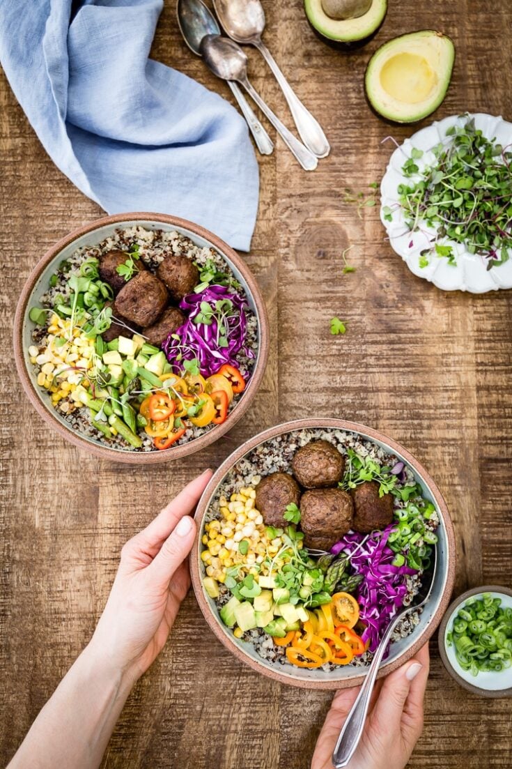 Vegan Quinoa Power Bowl - Foolproof Living
