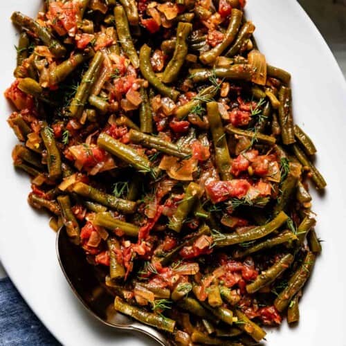 Turkish Green Beans (Braised Green Beans) - Foolproof Living