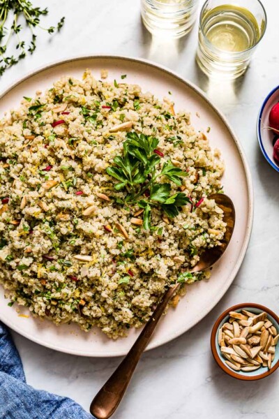 Herbed Lemon Quinoa Recipe (Ready in 25 min!) - Foolproof Living