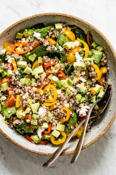 Quinoa Avocado Salad Recipe (Ready in 20 min!) - Foolproof Living