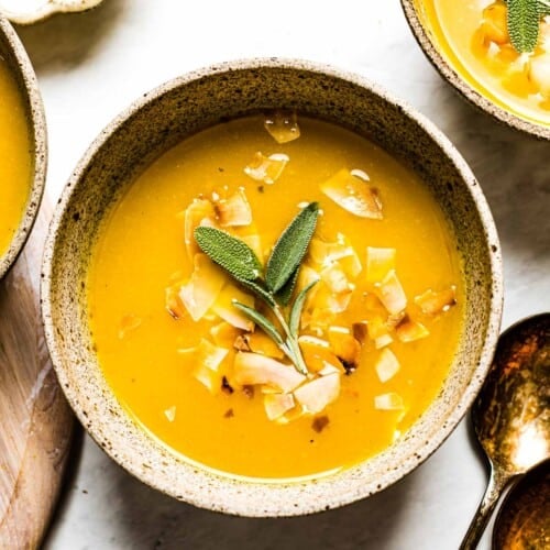 Pumpkin Ginger Soup Recipe (Vegan & Ready in 30 min)- Foolproof Living
