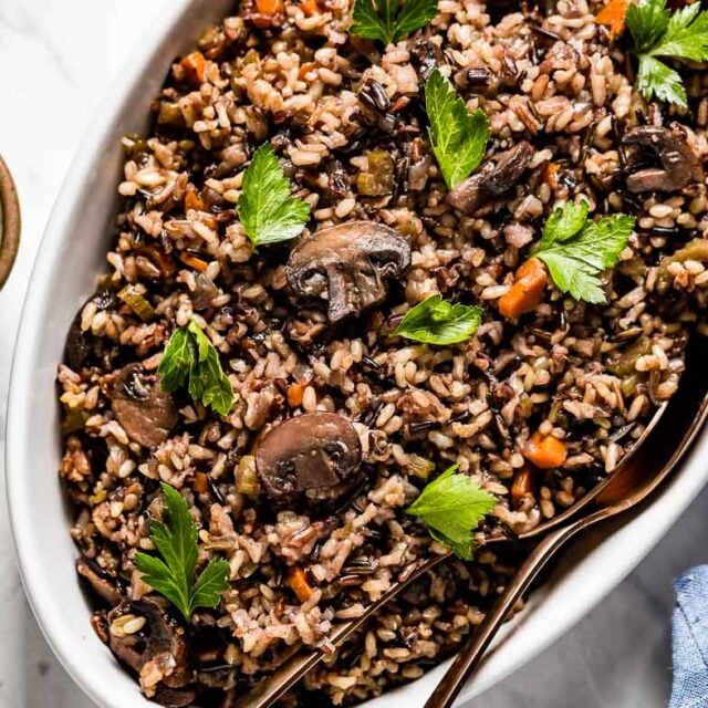 Wild Rice Pilaf Recipe (One-Pot, Vegan & GF) - Foolproof Living