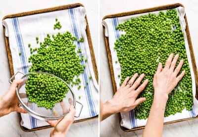 How To Blanch and Freeze Peas - Foolproof Living