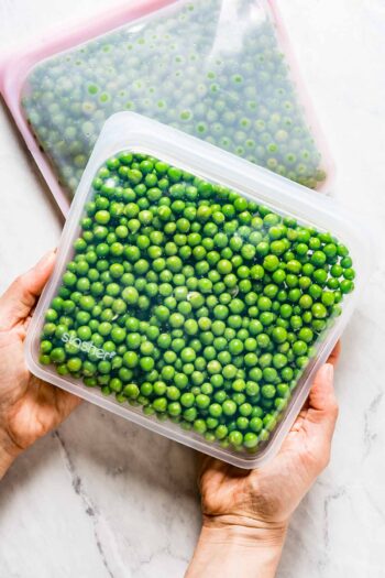 How To Blanch and Freeze Peas - Foolproof Living