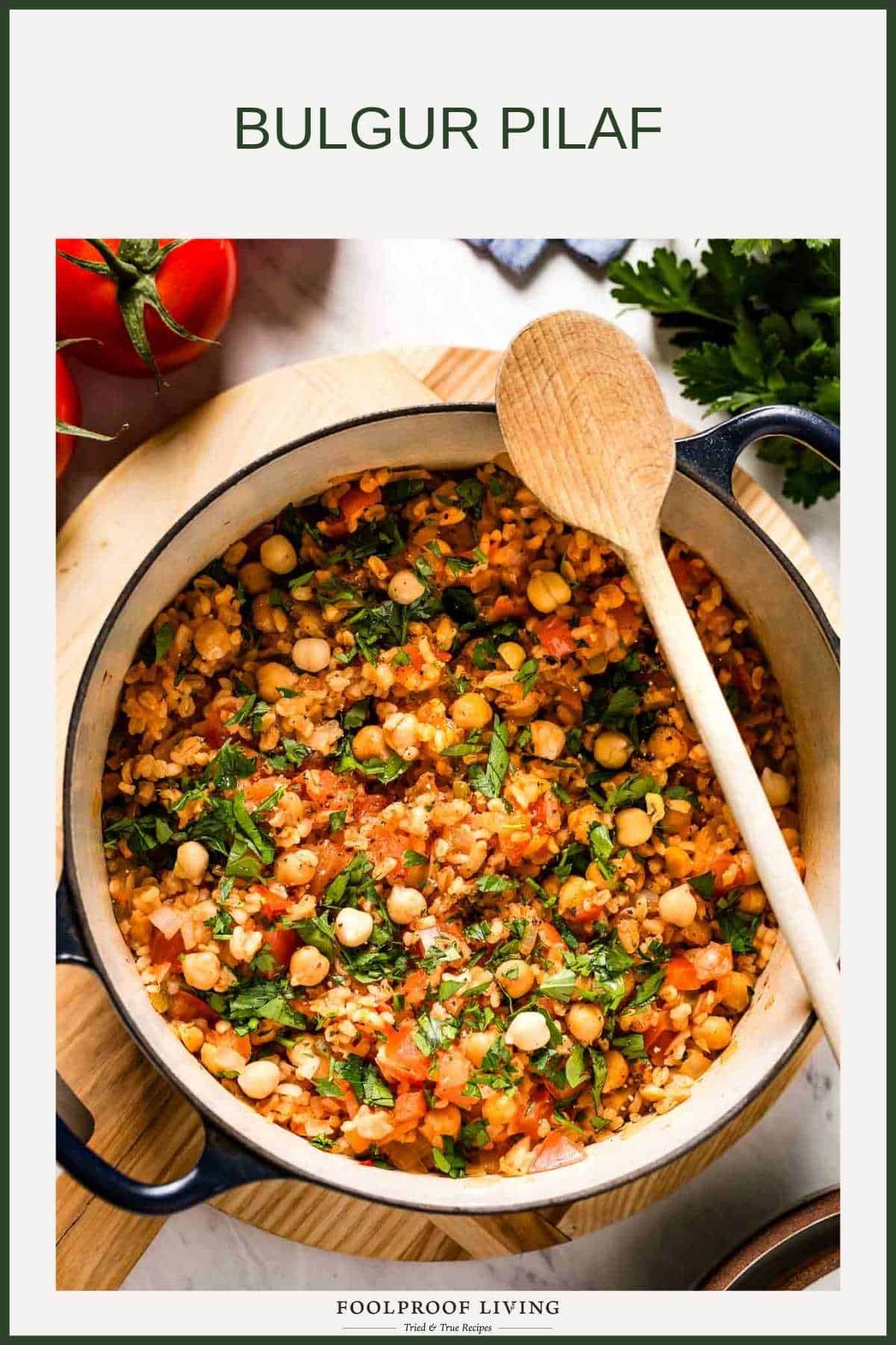 Bulgur Pilaf (Authentic Turkish Recipe) - Foolproof Living