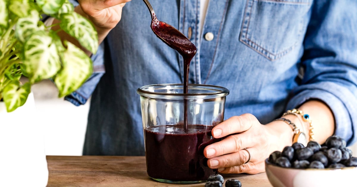 Blueberry Puree Recipe - (No Sugar Added!) - Foolproof Living