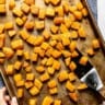 How To Roast Butternut Squash Cubes - with Seasoning Ideas & Recipes