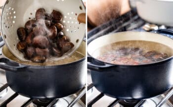 Boiled Chestnuts - How To Boil and Peel Chestnuts - Foolproof Living