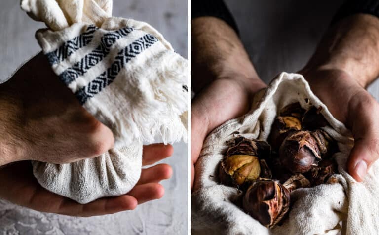 Roasted Chestnuts On An Open Fire (With Helpful Tips on Easy Peeling)