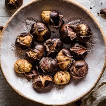 How to Roast Chestnuts in The Oven + Tips on Peeling - Foolproof Living