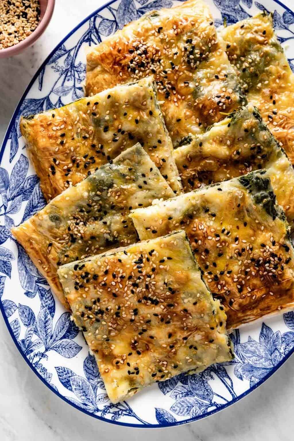 Spinach and Feta Cheese Börek (Turkish Borek Recipe) - Foolproof Living