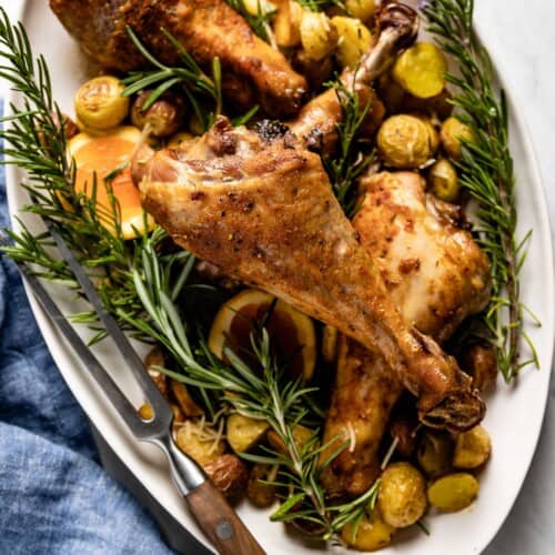 Roasted Turkey Drumstick Recipe - Foolproof Living
