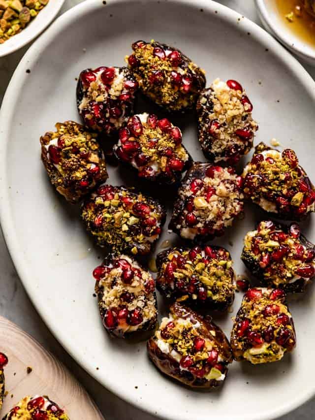 Mascarpone Stuffed Dates - Foolproof Living