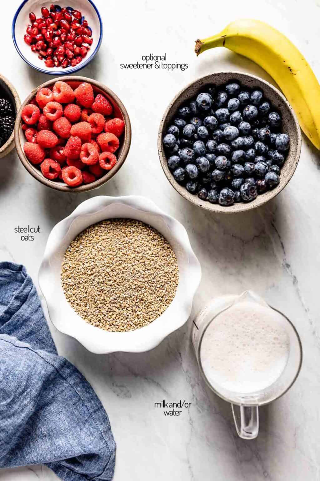Slow Cooker Steel Cut Oats (Overnight Method) - Foolproof Living