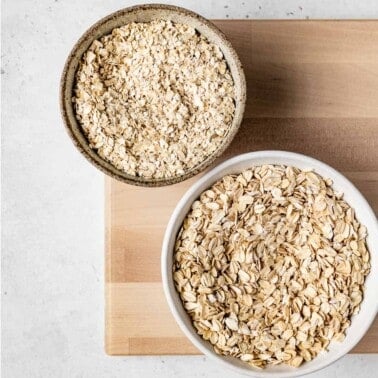 Rolled Oats vs. Quick Oats - Foolproof Living