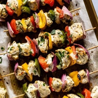 Baked Chicken Kabobs In The Oven - Foolproof Living