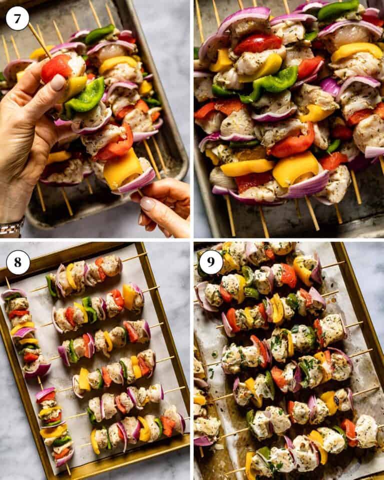 Baked Chicken Kabobs In The Oven - Foolproof Living