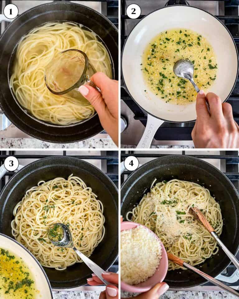 Garlic Butter Pasta Recipe (Quick & Easy) - Foolproof Living