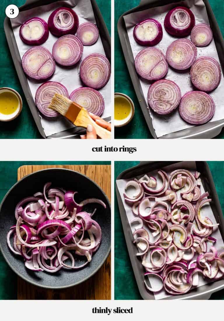 Roasted Red Onions Recipe - Foolproof Living