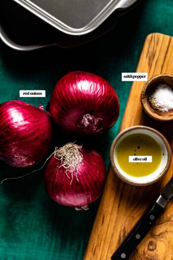Roasted Red Onions Recipe - Foolproof Living