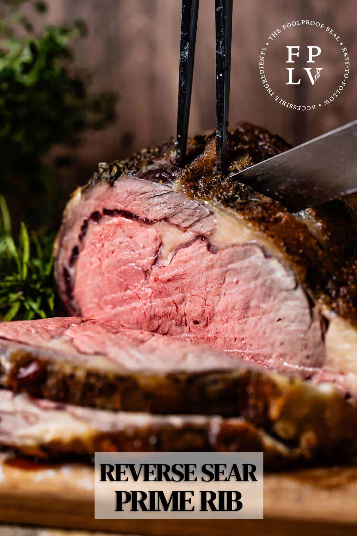 Reverse Sear Prime Rib Recipe (Standing Rib Roast)
