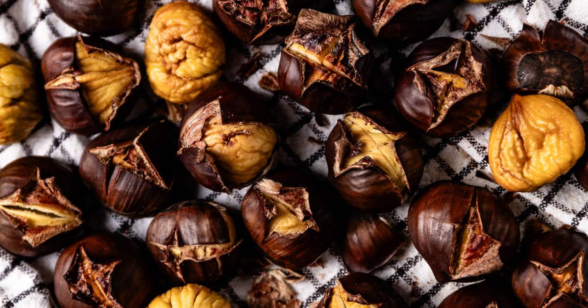 Air Fryer Chestnuts - Foolproof Living