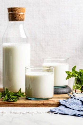Ayran - Turkish Salty Yogurt Drink (5 Minute Recipe!)