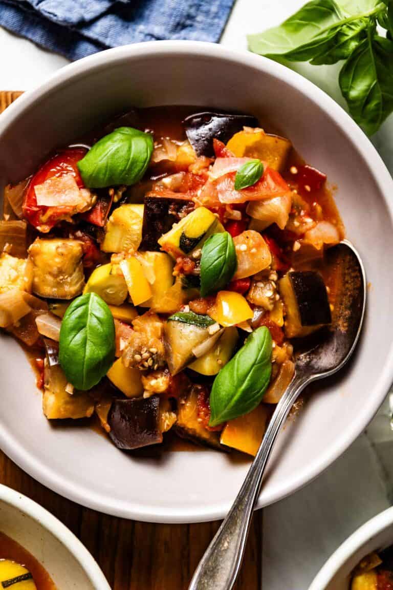 Easy Ratatouille Recipe (One Pot French Vegetable Stew)