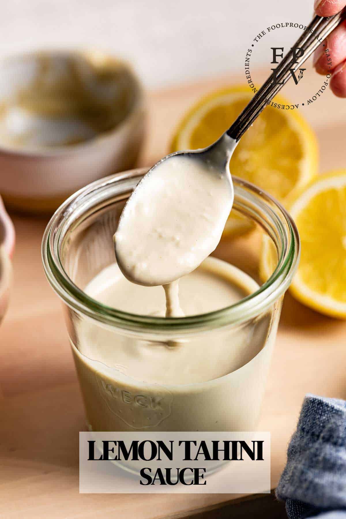 Lemon Tahini Sauce Recipe (Quick & Easy To Make)