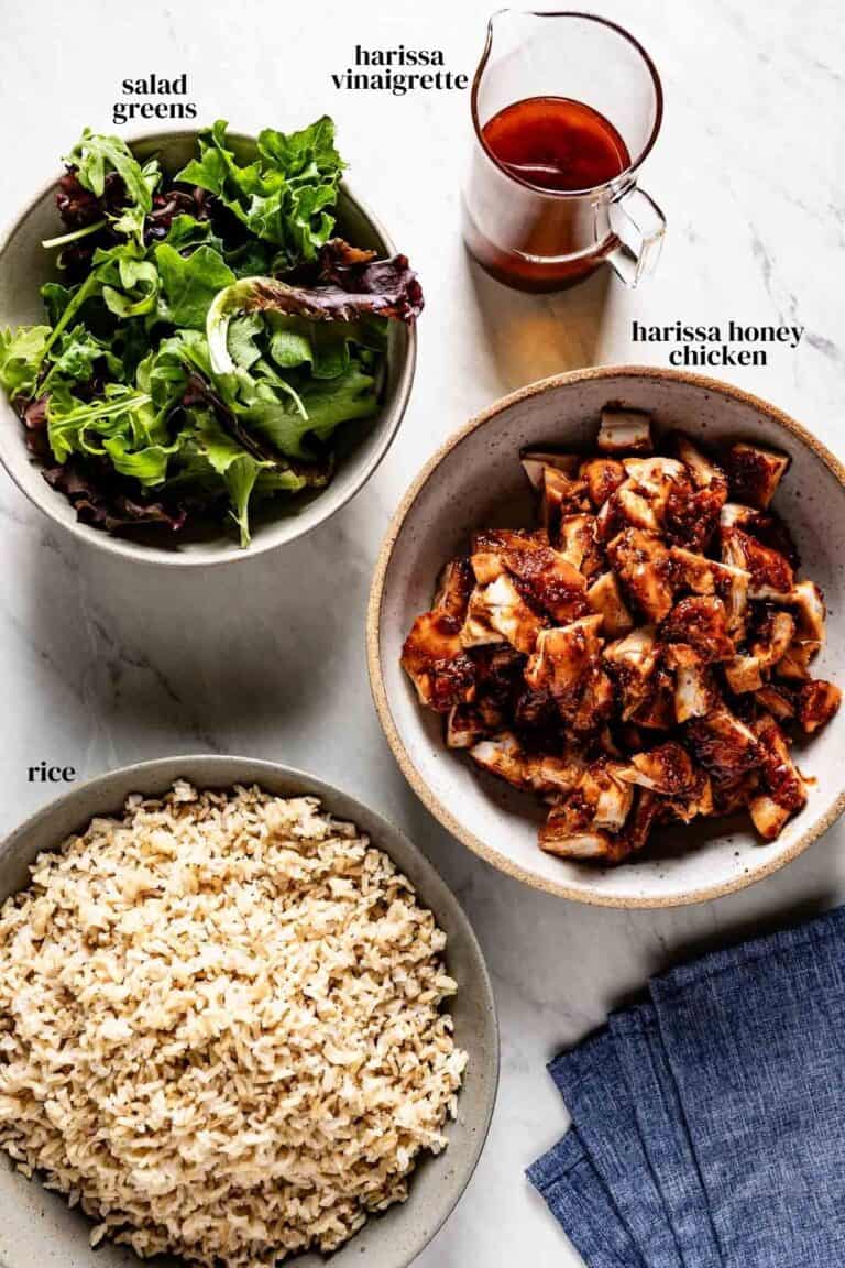 Copycat CAVA Bowl Recipe (with Harissa Vinaigrette)