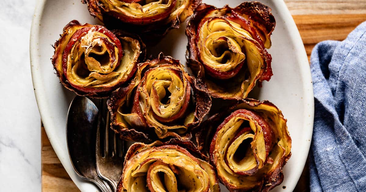 Potato Roses Recipe (Super Crispy) - Foolproof Living