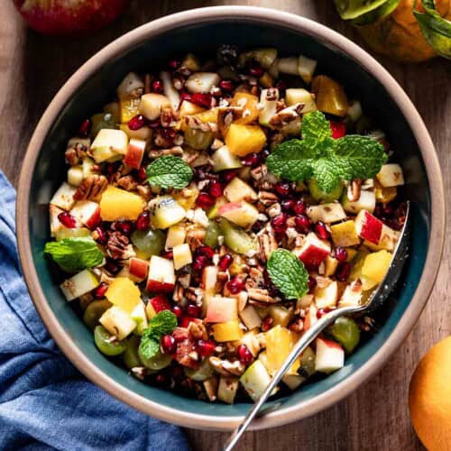 Thanksgiving Fruit Salad - A Quick & Easy Fall Fruit Salad