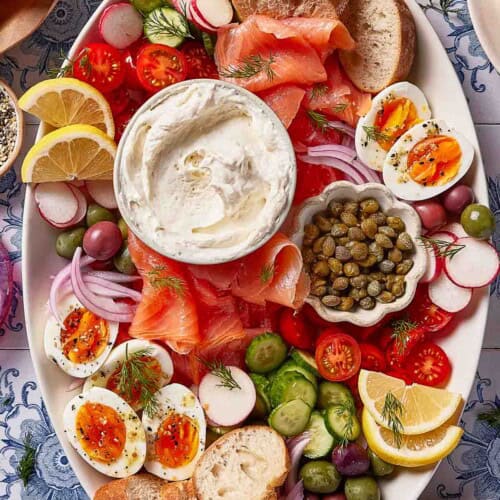 Smoked Salmon Platter (Quick & Easy Appetizer or Brunch Recipe)